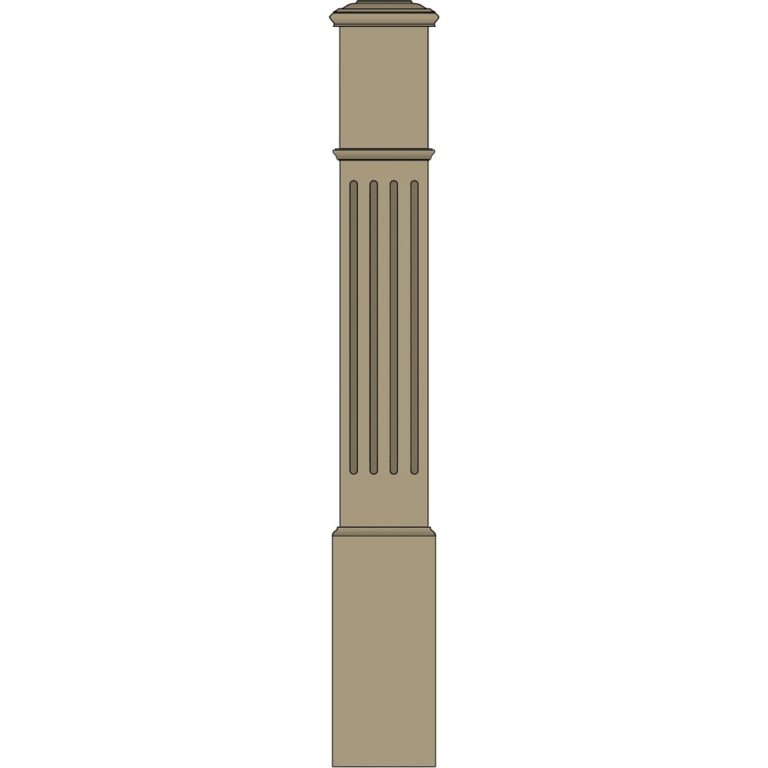 Fluted Posts - Distinctive Wood Designs Inc.