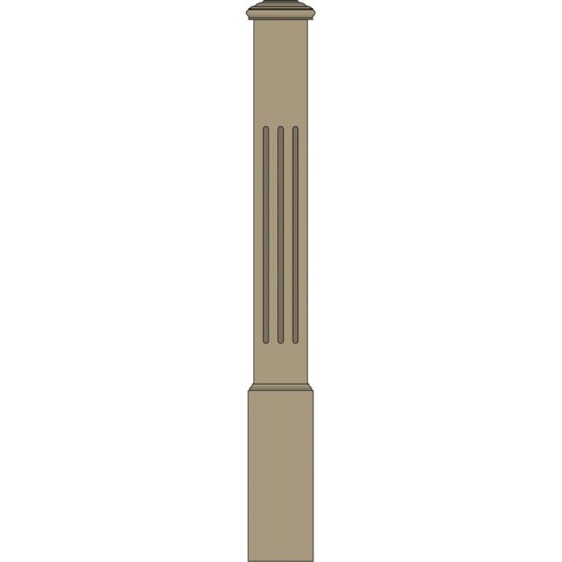 Fluted Posts - Distinctive Wood Designs Inc.