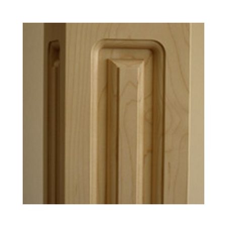 Item # 1012-1 - 4 3/4" - 5 x 5 x 48" Routered Post w/ Cap - Distinctive ...